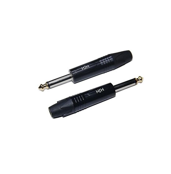 Conector Plug P10 Mono Profissional Metal - solucaocabo