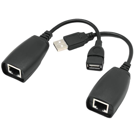 Extensor USB Via Cabo de Rede Até 45,0 Metros - solucaocabo